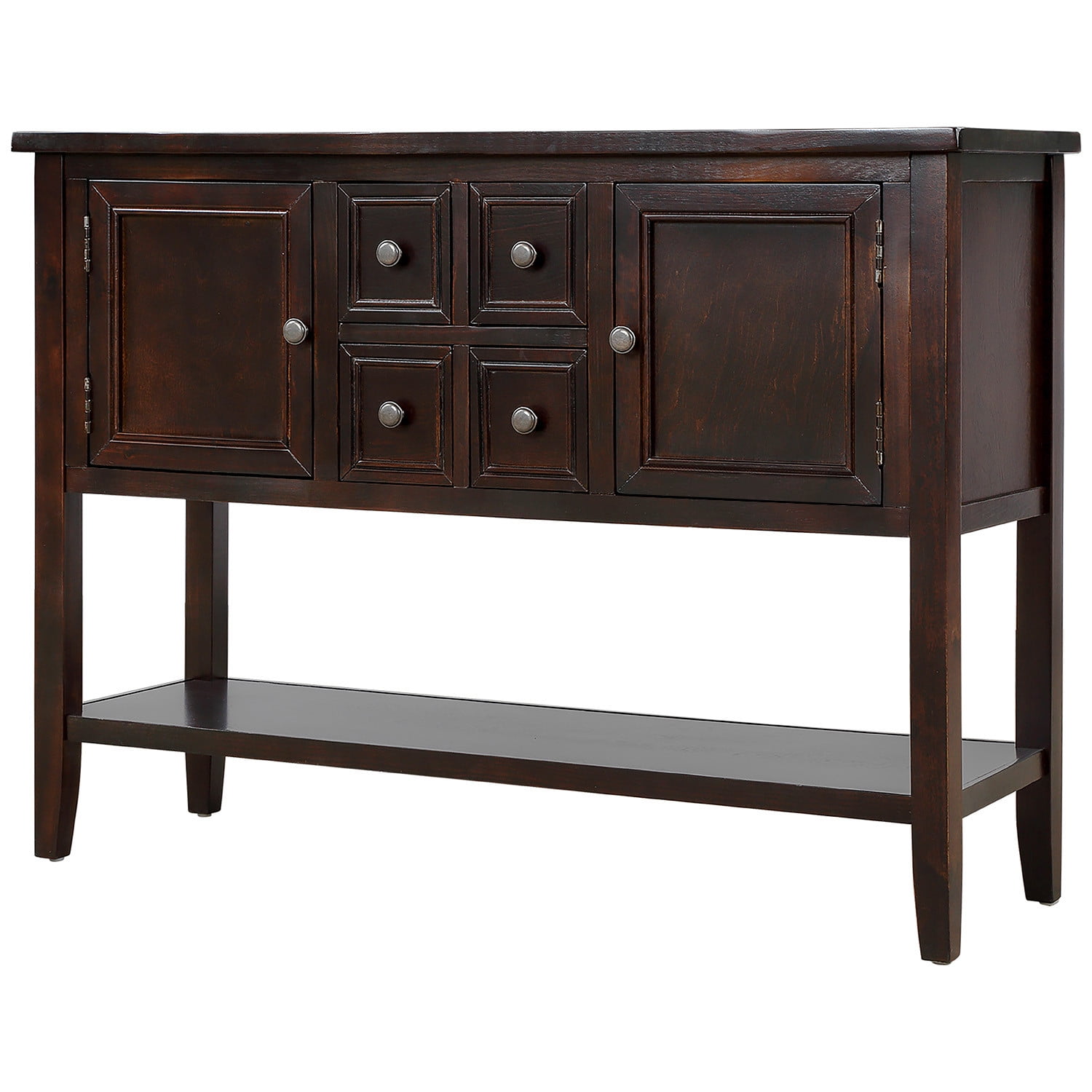 Wooden Sideboard Buffet Table Entryway Console Table Storage Cabinet ...
