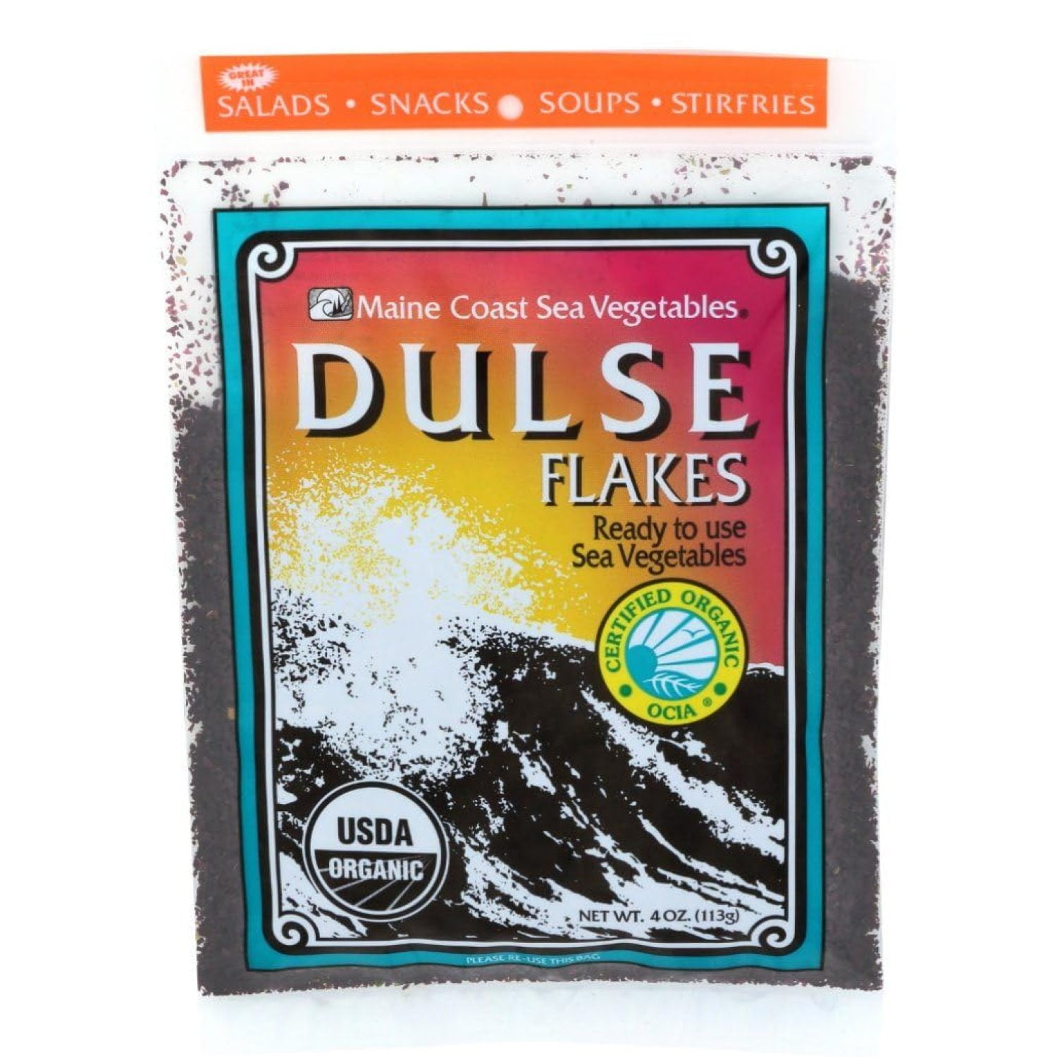 LZHF Dulse Flakes 4 oz Bag - Wild Atlantic - Organic Seaweed | Walmart ...