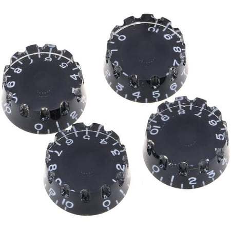 Pro Metric Size 18 Spline Knurled Speed Control Knobs for Epiphone Les ...