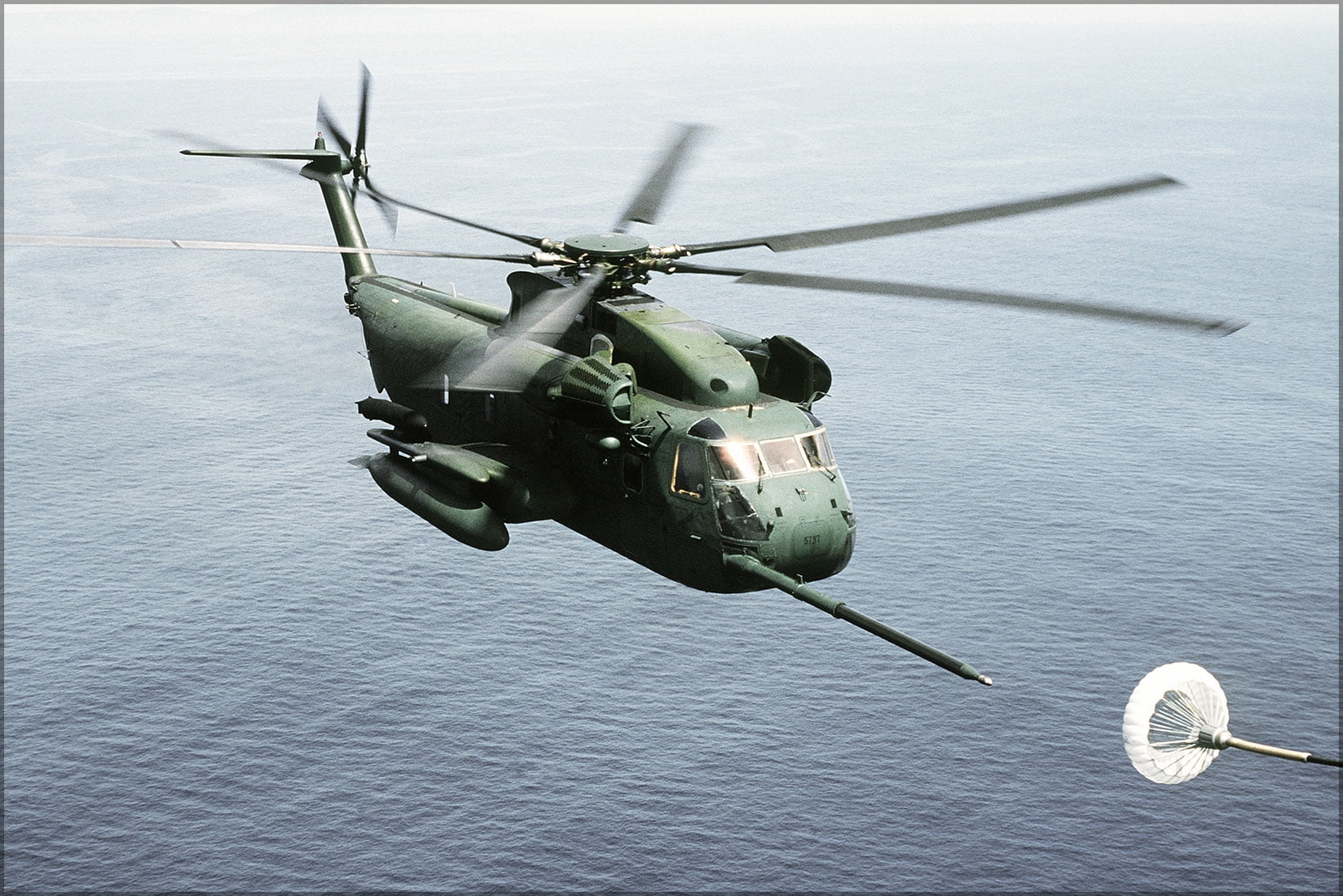 24"x36" Gallery Poster, Sikorsky HH-53C Super Jolly Green Giant ...