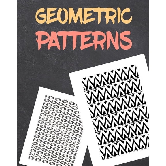 Geometric Coloring Books: Geometric Patterns Coloring Book: 30 ...
