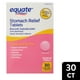 Equate Stomach Relief Chewable Tablets, 262 mg, 30 Count - Walmart.com