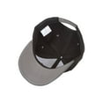 Adjustable Baseball Structured Cap Hat, Black/Grey - Walmart.com