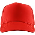 Classic Foam Front Mesh Back Trucker Hat Baseball Cap Plastic ...