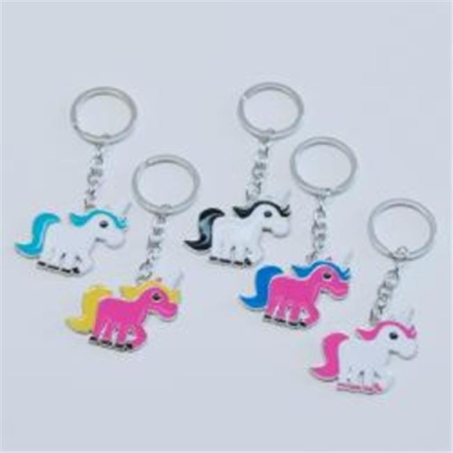 2280293 Painted Metal Unicorn Key chain Case of 144 - Walmart.com
