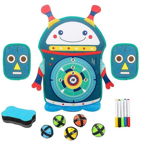 Sucker Ball Toy Darts Target Ball Game Family Sports Game Party Outdoor ...