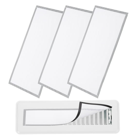 2X12 Floor Vent Covers Floor Register with Mesh Cover Trap, Heat and ...