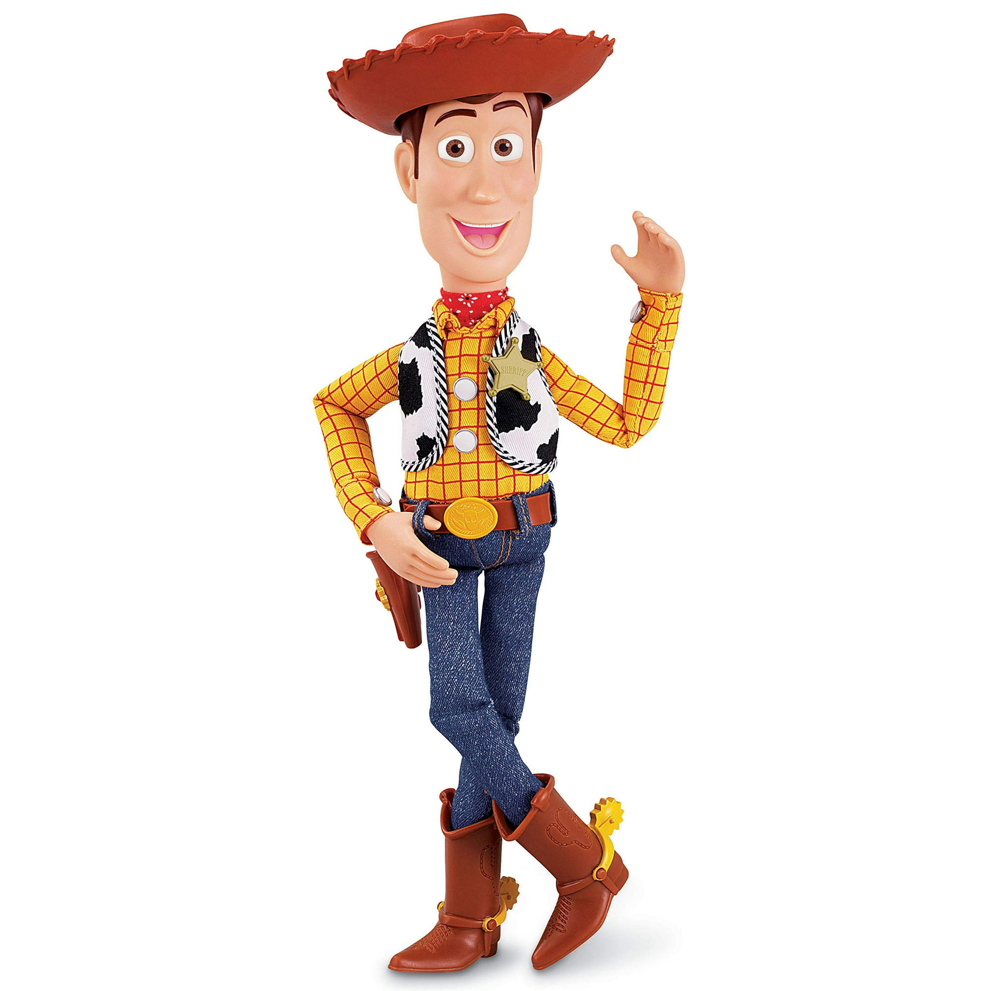 Click here for Dingtoys Soft Sheriff Woody 16 Deluxe Pull-String... prices
