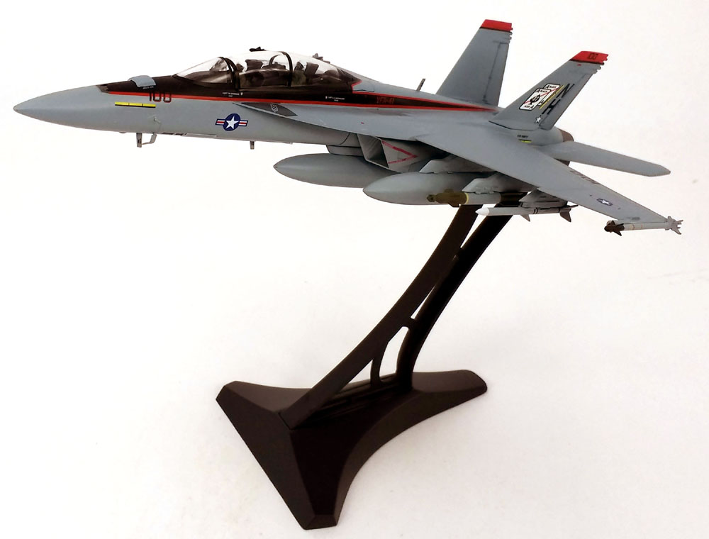 Boeing F/A-18F (F-18) Super Hornet VFA-41 Black Aces with DISPLAY STAND ...