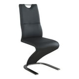 Milan Sully Handle-Back Contemporary Side Chair in Gray (Set of 2 ...