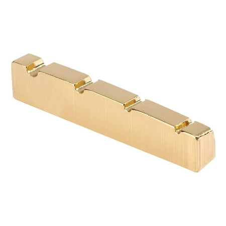 Ericealice 42mm Slotted Brass Metal String Nut for 4-String Electric ...