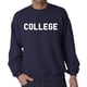 Animal House 'College' Crew Neck Sweatshirt-Navy-medium - Walmart.com