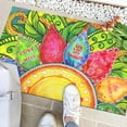 Waipfaru Summer Doormats Bohemian Sun Outdoor Mat Non Slip Rubber ...