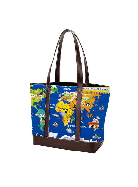 World Map Bag