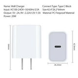 USB C Block,USB C Wall Charger Block,2PACK AILKIN PD 20W Type C Block ...