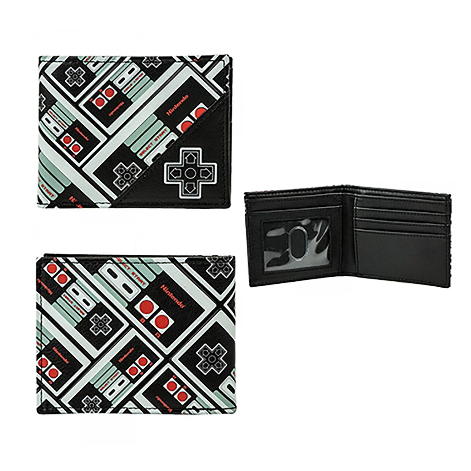 Novelty Wallet Nintendo Controller All Over Print Bi-Fold - Walmart.com