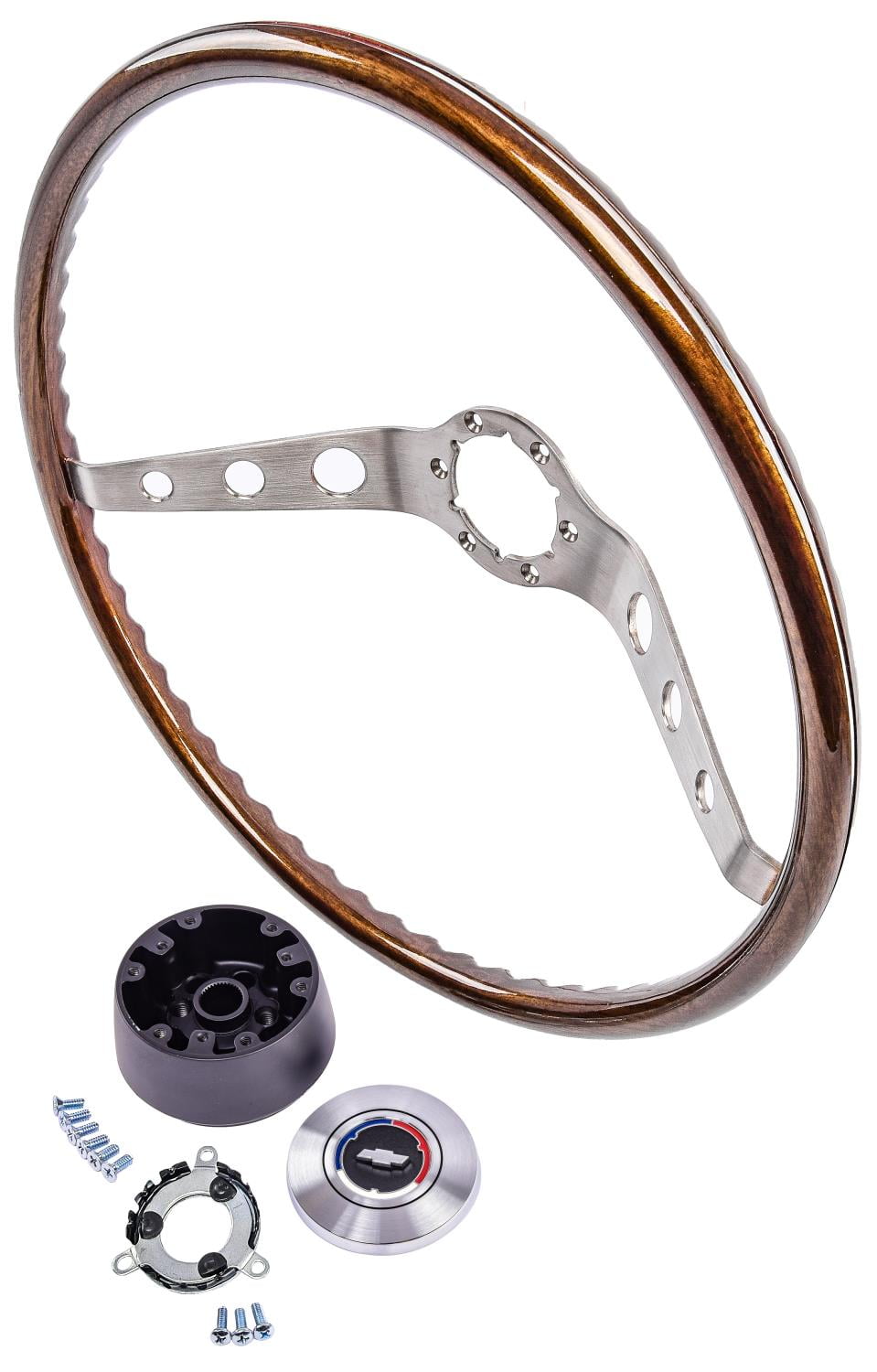 JEGS 79603 2-Spoke Steering Wheel Kit 1966 Chevy Chevelle El Camino ...