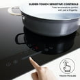 GIONIEN 4 Burner Electric Cooktop, 220V~240V Built-in 24" Induction ...