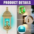 Zeiwohndc Architectural Detail Wall Light Remote LED Multiple Color ...
