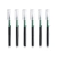 6Pcs 0.5mm Black Liquid Ink Rollerball Pens, Quick Dry Smooth Writing ...