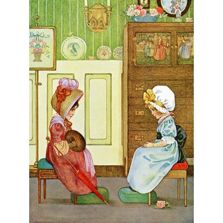 Illustration To The Poem A Morning Call From The Book Childhood By ...
