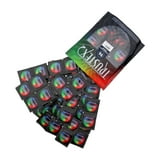 Trustex Assorted Colors Latex Condoms, Lubricated, Pack of 48 - Walmart.com