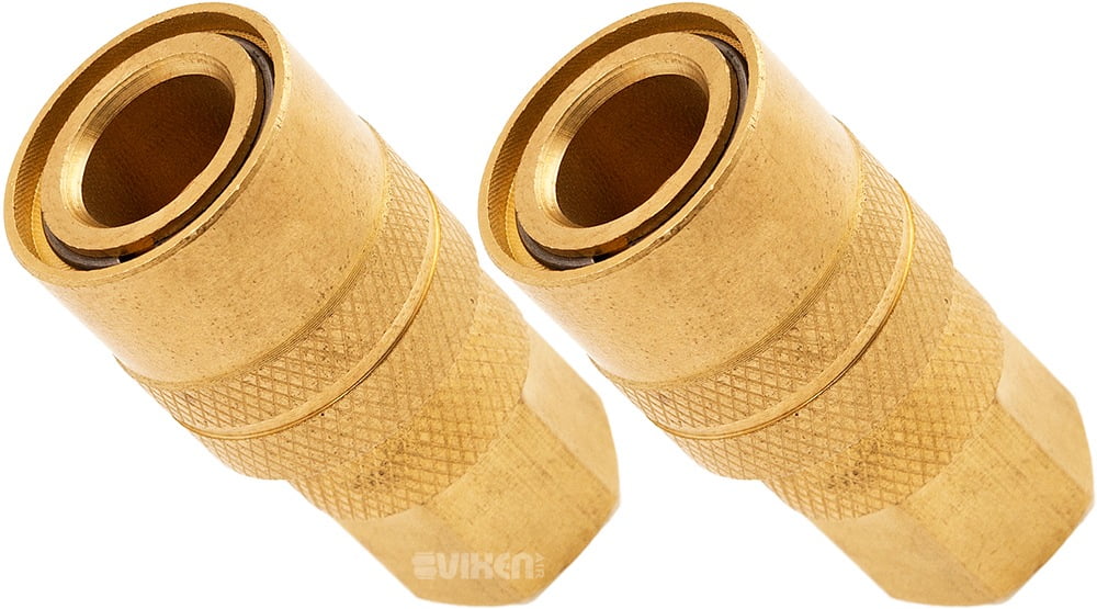 Vixen Air 1/4" NPT Female Quick Connect Coupler (2-PACK) VXP14QCF-2 ...