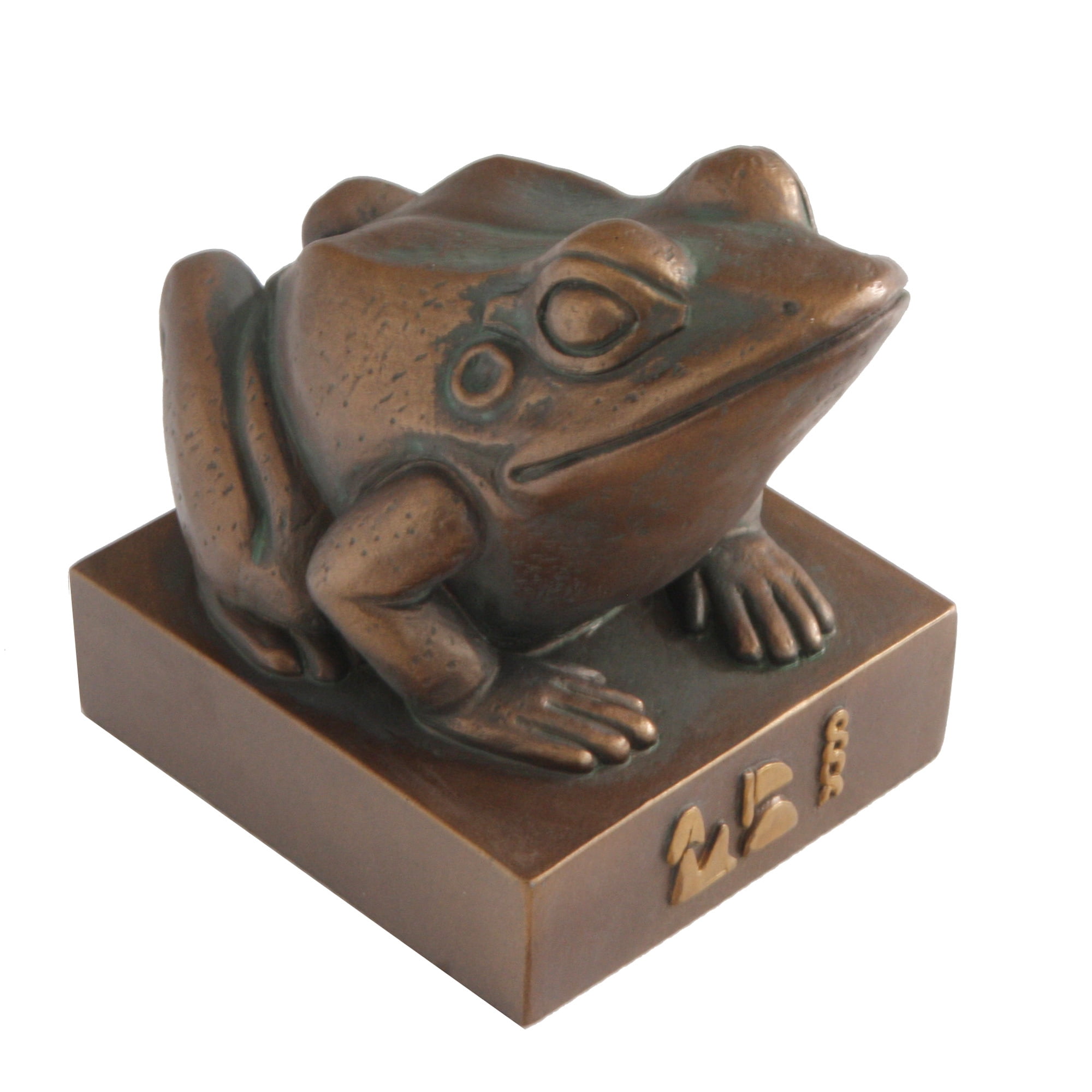 Bronze Finish Egyptian Frog Goddess Heket Statue, (Kek), 5 Inches Tall ...