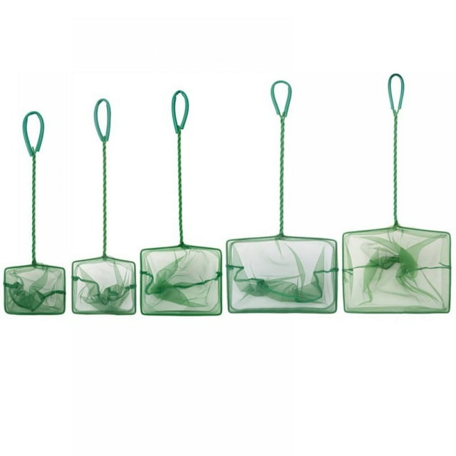 4/6/8/10 Inch Aquarium Net Fine Mesh Small Fish Catch Nets with Plastic ...
