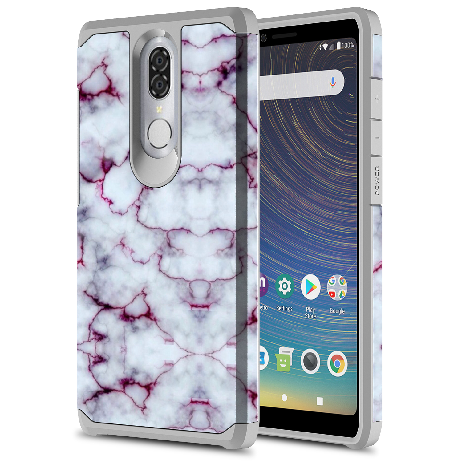 Coolpad Legacy Case, Rosebono Slim Hybrid Shockproof Hard Cover Graphic ...