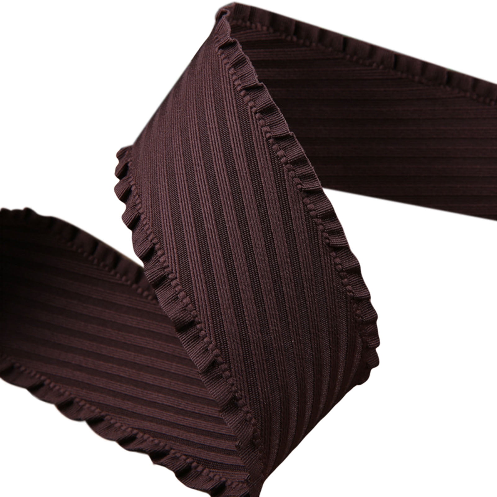 huanledash Gift Wrapping Ribbon Twill Pattern Ruffled Edge Exquisite ...