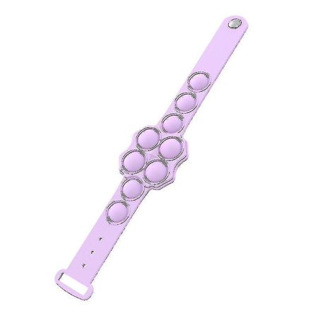 Stress Relief Wristband Fidget Toys Wearable Push Pop Bubble Sensory ...