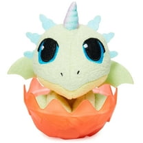 Spin Master Games, Crystal Plush Dragons Bubblehorn Mini Egg, Soft ...