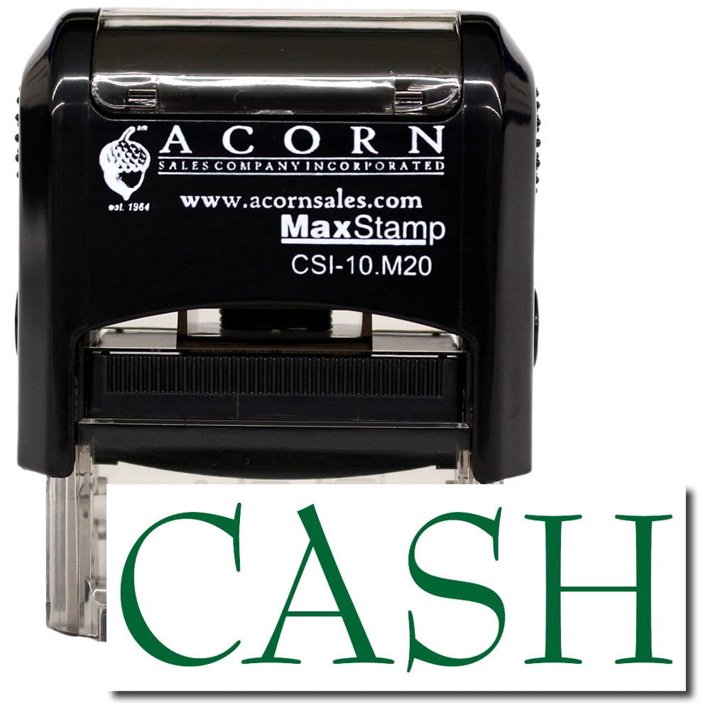 Self-Inking Cash Stamp - Walmart.com
