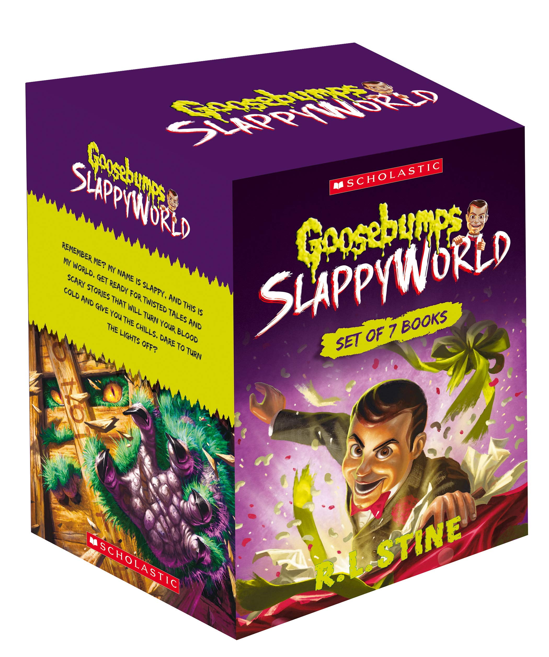 Goosebumps Slappy World Box Of 7 Books [Product Bundle] R. L. Stine ...