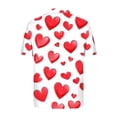 Aellinatey Women's 2 Piece Pajama Sets Love Heart Print Lightweight ...