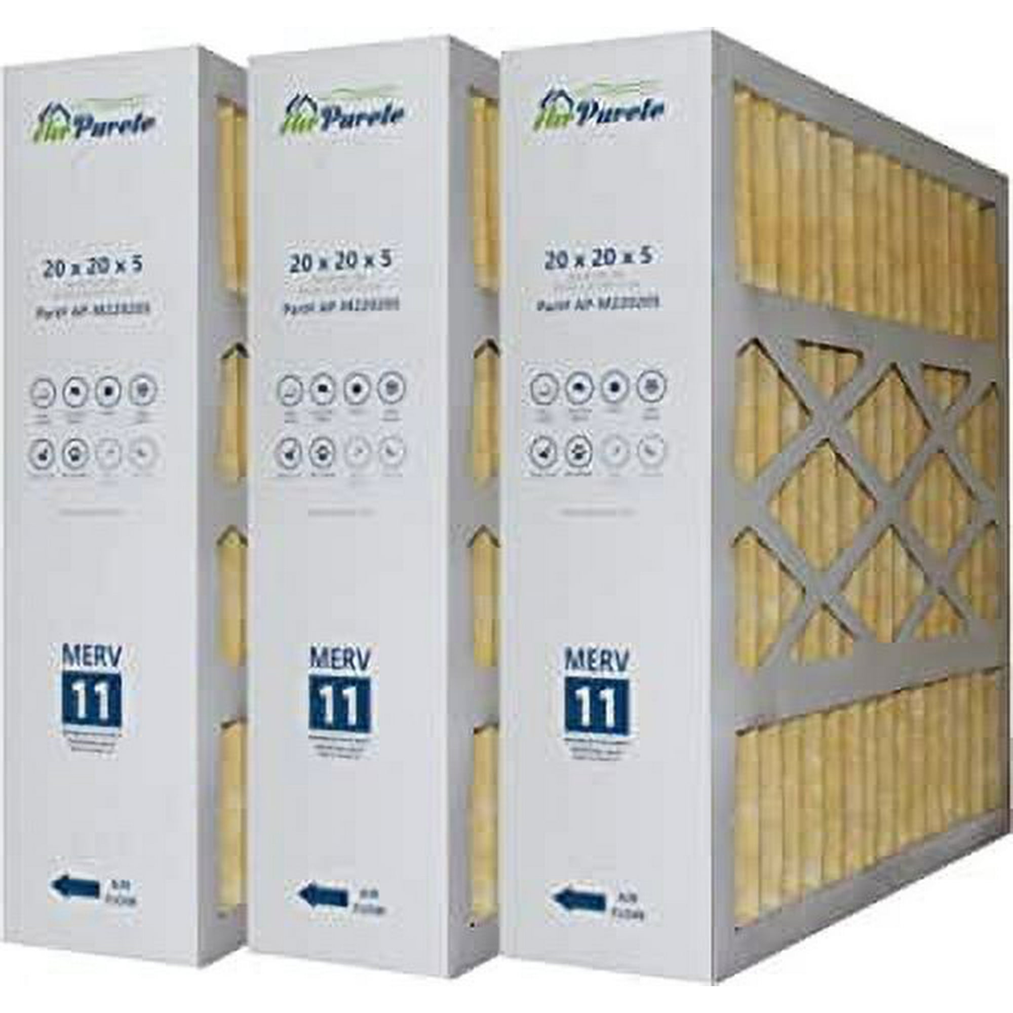 Click here for Air Purete Ap-M220205 Pack Of 3 20x20x5 prices