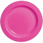 Plastic Neon Dinner Party Plates, Assorted Colors - Walmart.com