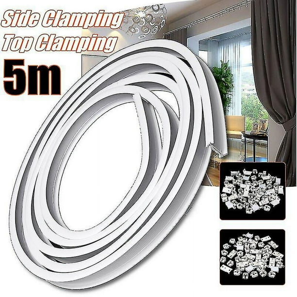 Rail For Classic Folding Curtain Rail Plastic + Steel L.5m Central ...