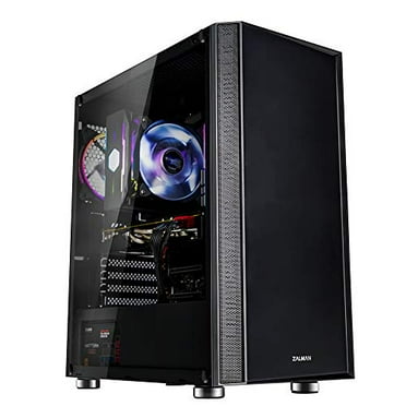 Tempered Glass Premium Micro-ATX Mini-ITX Tower Gaming Computer Case ...