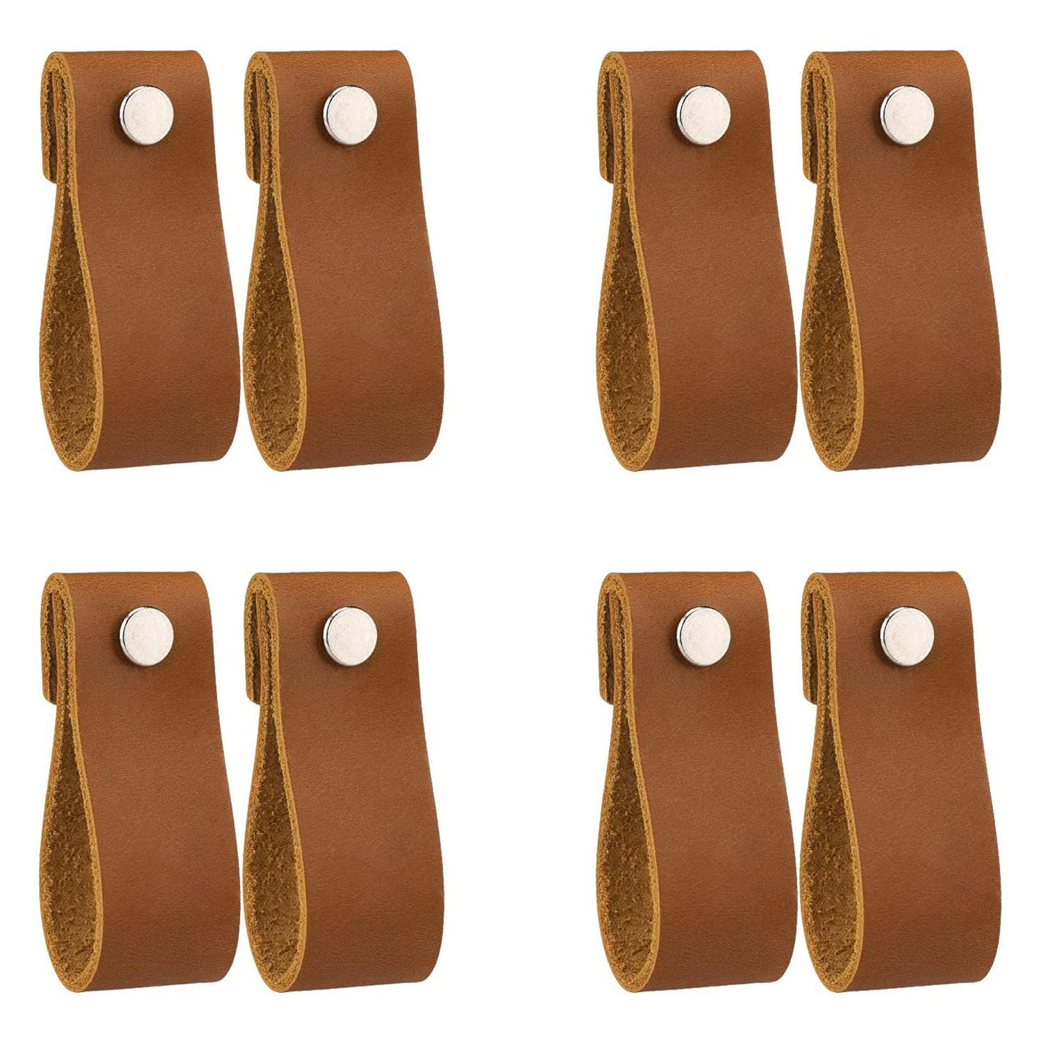 Click here for Unbranded Leather Drawer Pulls 8 Pcs Leather Dress... prices