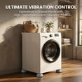 12PCS Anti Vibration Pads for Washing Machine, Non Slip Washer ...