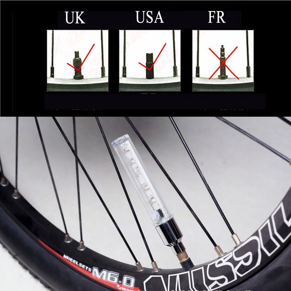 IClover Led Bike Wheel Lights – A01 Waterproof Bright Bicycle Light ...