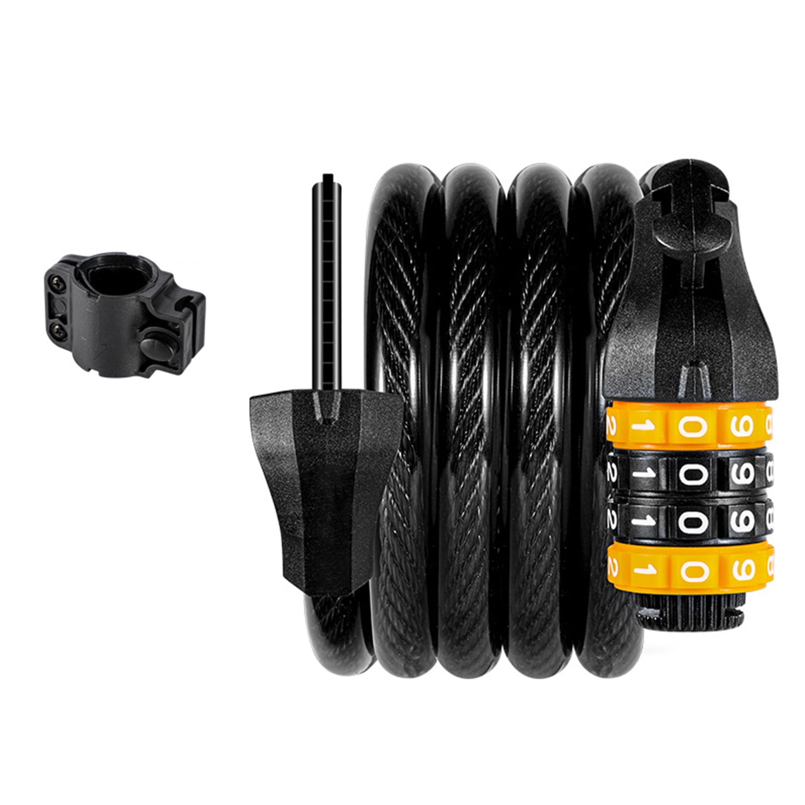 Cycle Lock Adjustable Portable Waterproof Bicycle 5 Digit Anti Theft ...