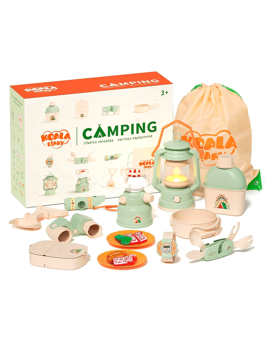 Kit de Camping y Exploración al Aire Libre para Niños-LUXURIOUS SET ...