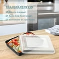 Vesteel Nonstick Baking Pan with Lid, Stainless Steel Rectangle Sheet ...