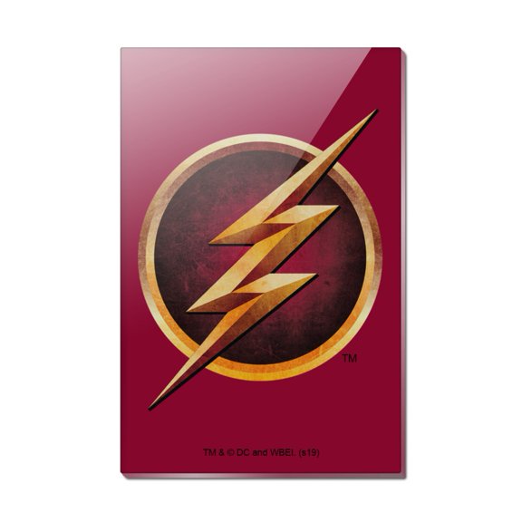The Flash TV Series Flash Kneeling Rectangle Acrylic Fridge ...