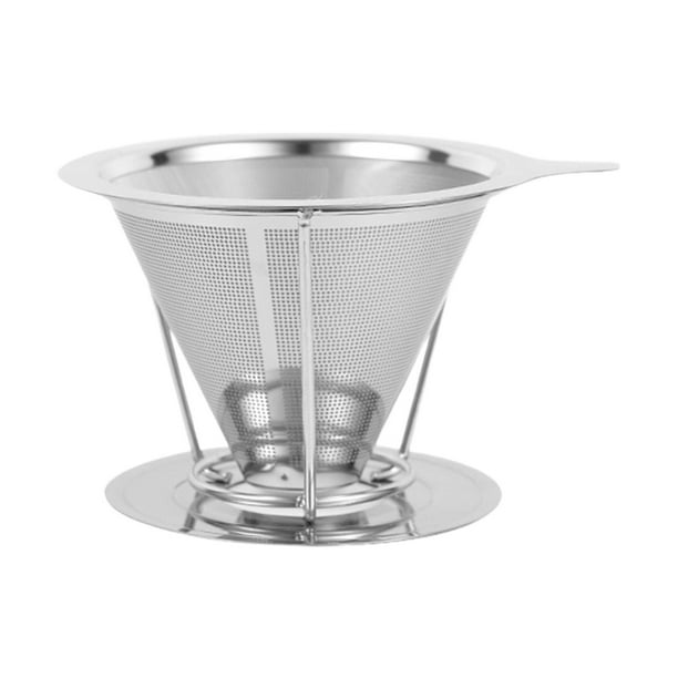 Coffee Dripper,Coffee Dripper Paperless Coffee Filter,Stainless Steel ...