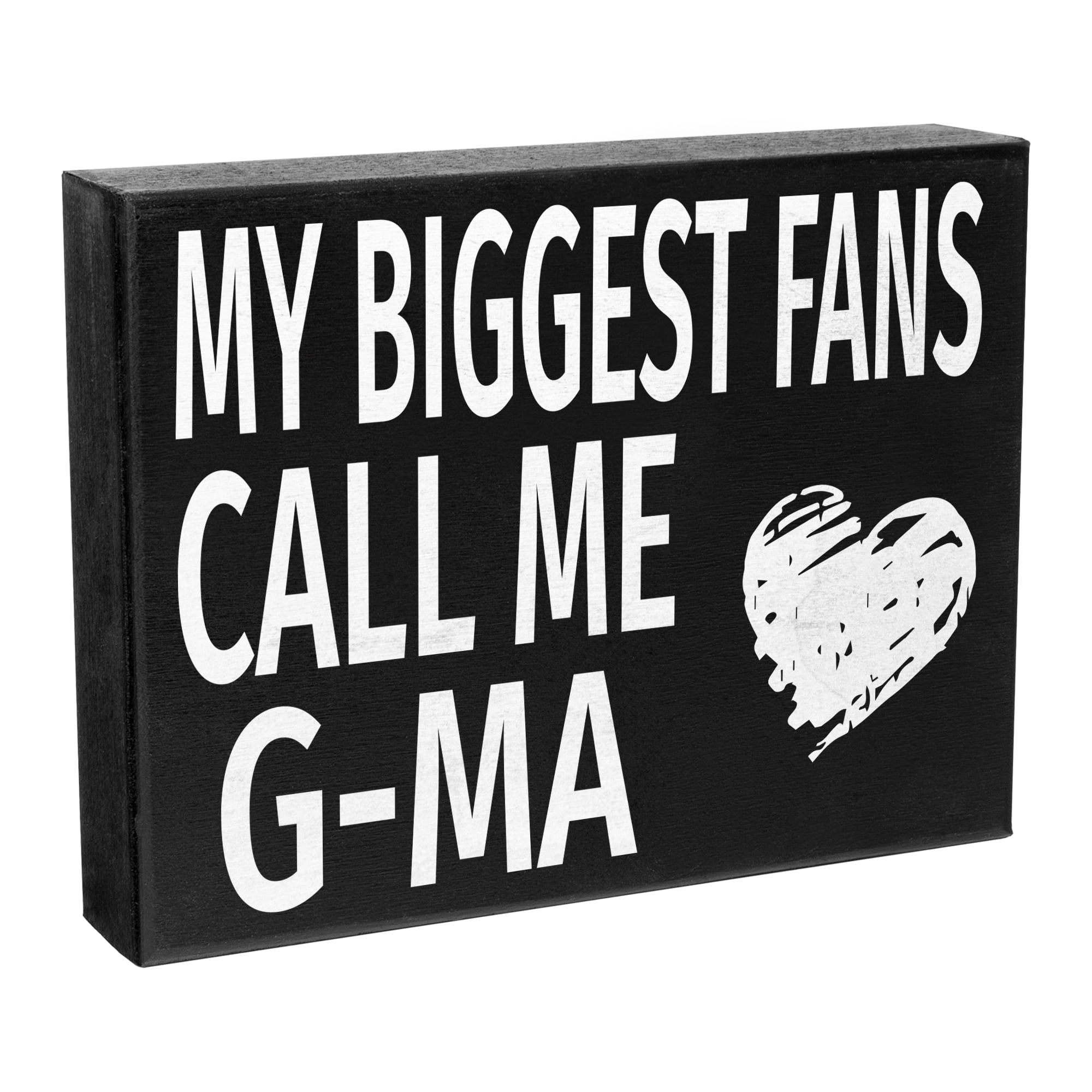 JennyGems G-Ma Gift, Gift for G-Ma, My Biggest Fans Call Me G-Ma, 8x6 ...
