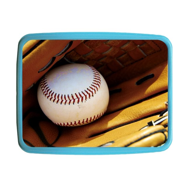 Baseball in Glove Kids Bento Lunch Box with 3 Compartment Food ...